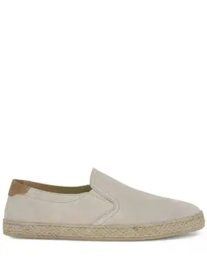 Brunello Cucinelli Suede Espadrilles - Neutrals