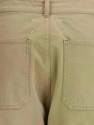 MAISON MARGIELA Herringbone Five-pocket Trousers - Neutrals