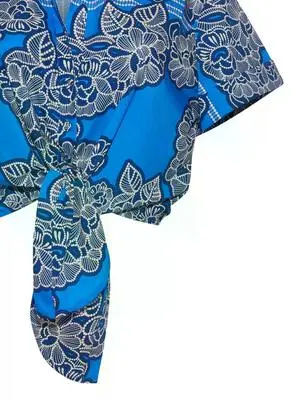 Cara Cara Asbury Floral Tied Shirt