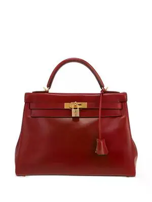 Hermès 2002 Kelly 32 Tote Bag - Red