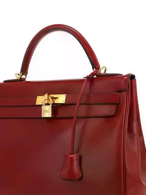 Hermès 2002 Kelly 32 Tote Bag - Red