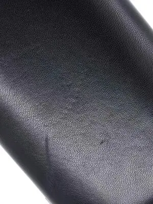 Prada Logo Convertible Chain Box Leather Clutch Bag