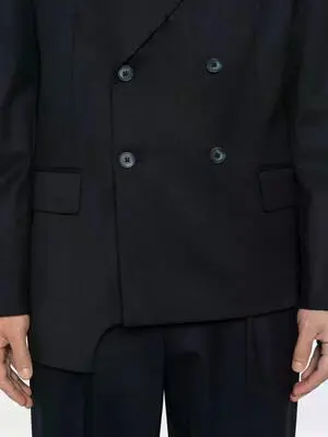 MEDEEA Asymmetrical Double-breasted Blazer