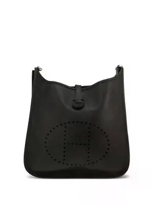 Hermès 2006 Evelyne Cross Body Bag - Black