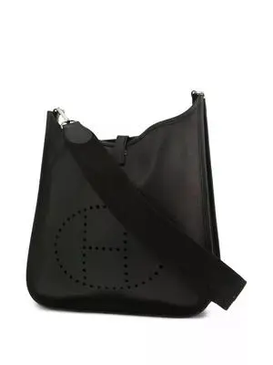 Hermès 2006 Evelyne Cross Body Bag - Black