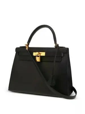 Hermès 2020 Kelly 28 Tote Bag - Black