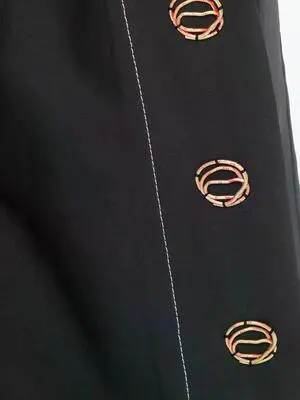ELLERY Flared Button Trousers