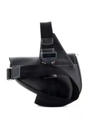 Dior Kaws Saddle Leather Crossbody Bag