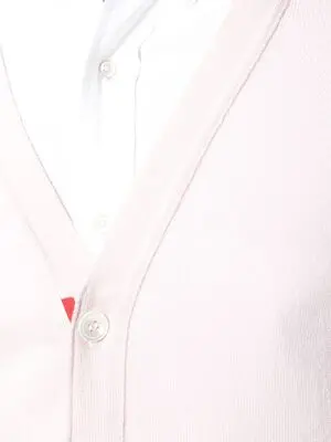 Thom Browne Cashmere Striped Sleeve Cardigan