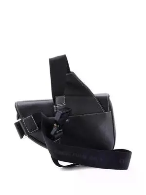 Dior Kaws Saddle Crossbody Bag - Black