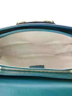Gucci Horsebit 1955 Small Shoulder Bag - Blue