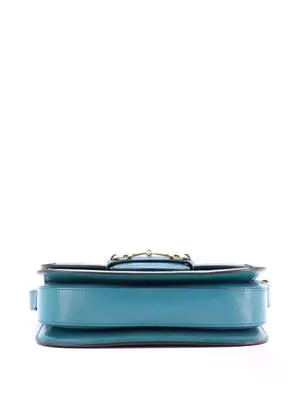 Gucci Horsebit 1955 Small Shoulder Bag - Blue