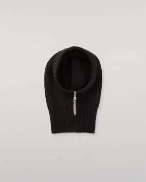 Johnstons Of Elgin Nevis Cashmere Hood - Black
