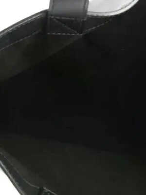 Fendi Flat Shopper Leather Tall Tote Bag