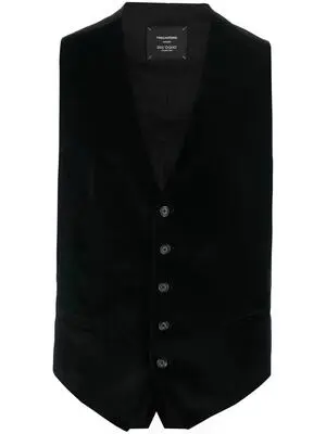 Tagliatore V Neck Vests For Men