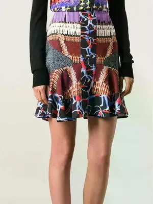 PETER PILOTTO Ceremony Print Pleated Skirt