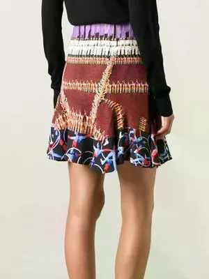 PETER PILOTTO Ceremony Print Pleated Skirt