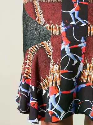 PETER PILOTTO Ceremony Print Pleated Skirt