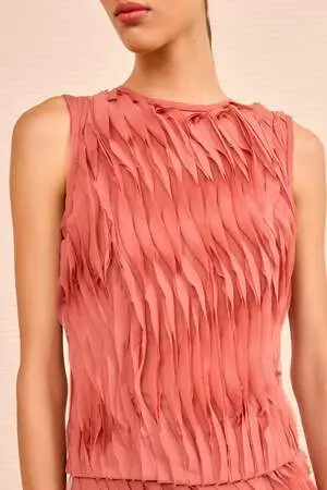 Ulla Johnson Celina Sleeveless Top - Chestnut