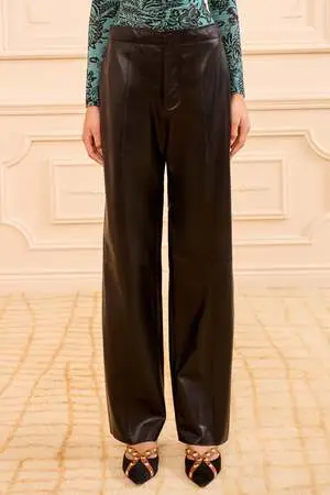 Ulla Johnson Tullia Nappa Leather Trouser