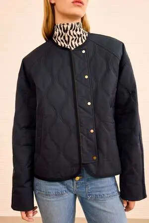 Ulla Johnson Malone Quilted Jacket - Midnight