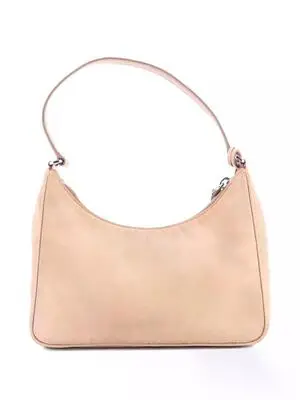 Prada Re-edition 2005 Tessuto Mini Hobo Bag - Neutrals