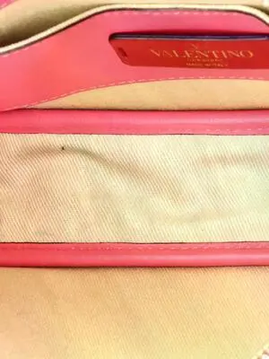 Valentino Garavani Rockstud Zip Leather Shoulder Bag