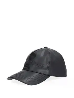 Patrizia Pepe Embossed-logo Hat - Black