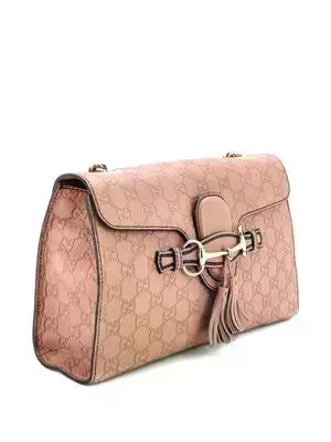 Gucci Emily Chain Flap Medium Shoulder Bag - Neutrals