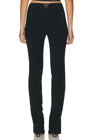 HAELO Brace Waist Slim Trousers