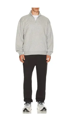 Beyond Yoga Luxefleece Half Zip Pullover - Grey