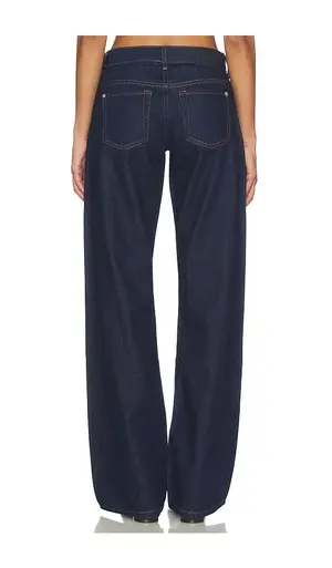 7 For All Mankind Low Straight Leg Jeans