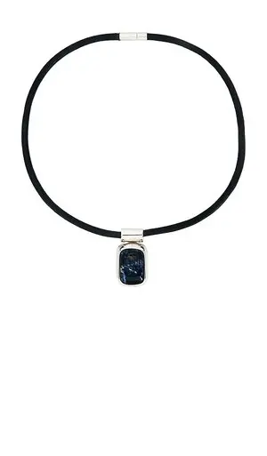 Shashi Clementine Cord Necklace - Blue