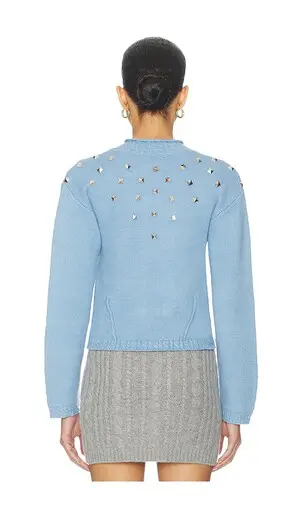 NEVER FULLY DRESSED Studded Cardigan
