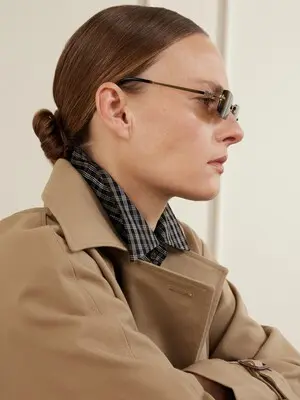 Miu Miu Square-frame Sunglasses - Silver