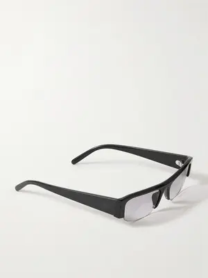 Miu Miu Vedette Square-frame Acetate Sunglasses - Black