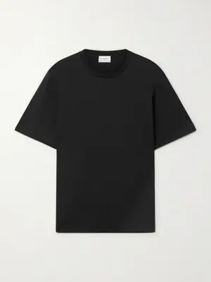 Saint Laurent Cotton-jersey T-shirt - Black