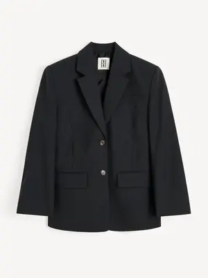 BY MALENE BIRGER Liva Single-breasted Blazer - Black