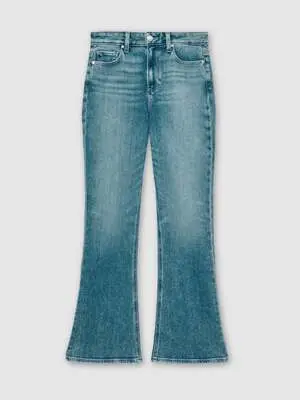 Paige Petite High-rise Bootcut Jeans