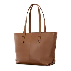 SAMSONITE Leather Tote - Cognac