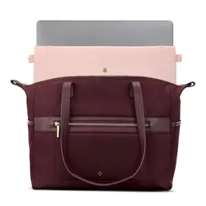 SAMSONITE Tote Bag With Laptop Sleeve - Merlot