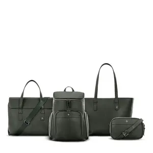 SAMSONITE Leather Convertible Brief - Olive