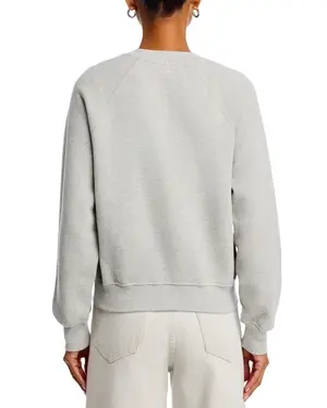 RE/DONE Classic Crewneck Sweatshirt - Heather Gray