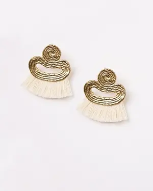 COG Sonia Tassel Earrings Gold
