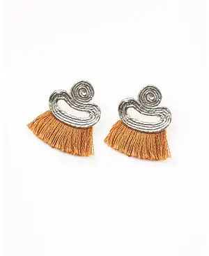 COG Sonia Tassel Earrings - Silver
