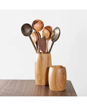 ITZA WOOD Handcarved Kitchen Utensils Set Of 3