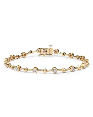 Bloomingdale'S Diamond Station Bracelet In 14k - Gold