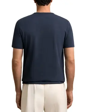 REISS Plain Stretch Cotton Tee