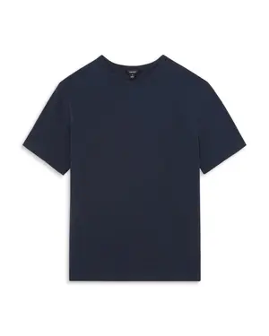 REISS Plain Stretch Cotton Tee
