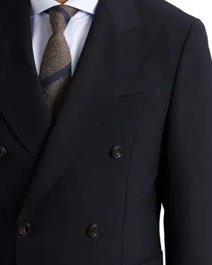 REISS Double Breasted Wool Blend Blazer